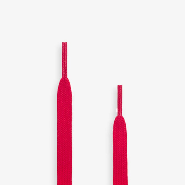 Red Cotton Shoelaces - Strapz Premium Sneaker Laces